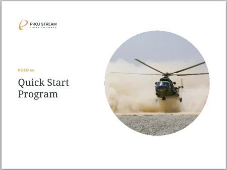 The ProjStream BOEMax Quick Start Program Guide - ProjStream